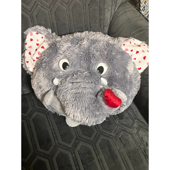 Squishmallows | Other | Swishmallow Ellie The Elephant Wheart 6 Gray ...